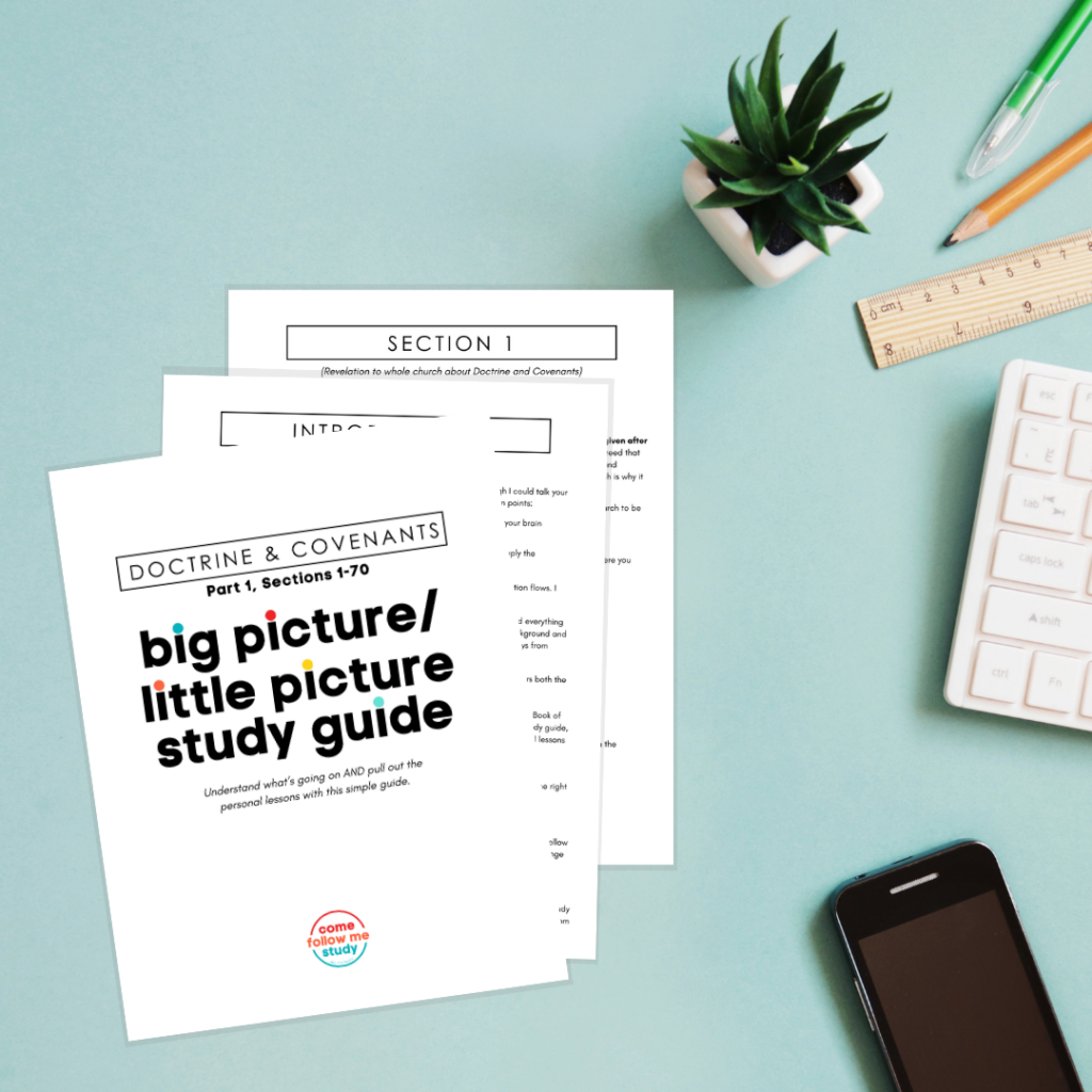 Study Guide Store - Come Follow Me Study with Cali Black