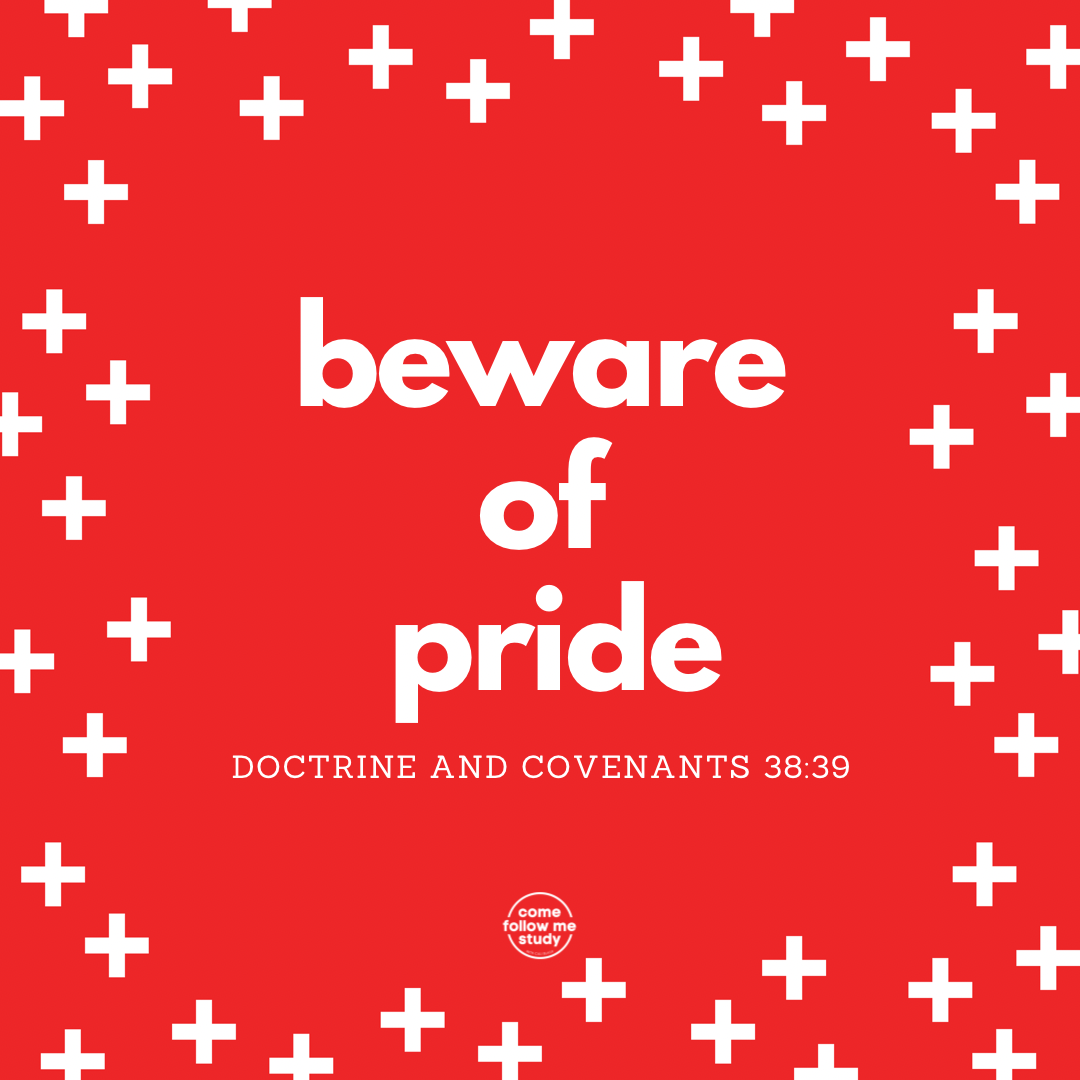 WHY should I beware of pride? - Come Follow Me Study with Cali Black