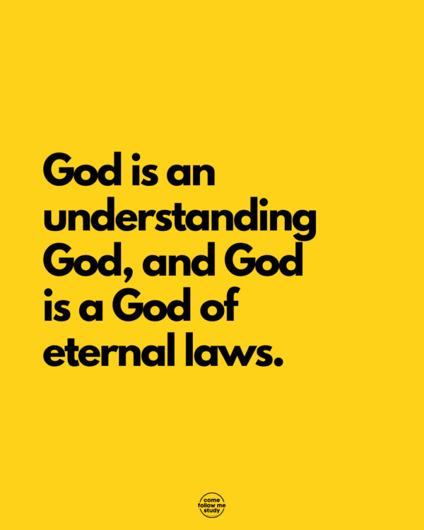 God’s balance - Come Follow Me Study with Cali Black