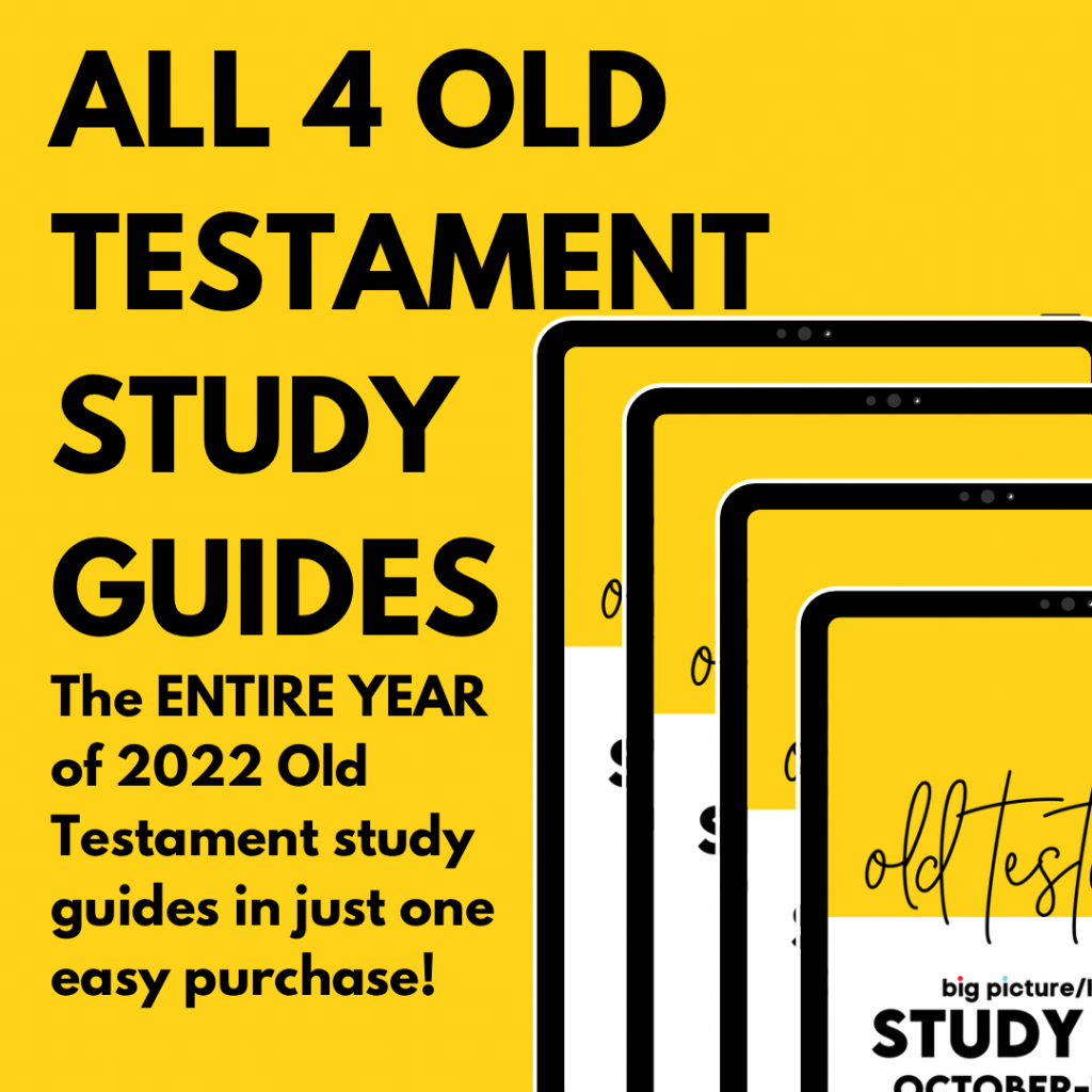 Study Guide Store - Come Follow Me Study with Cali Black