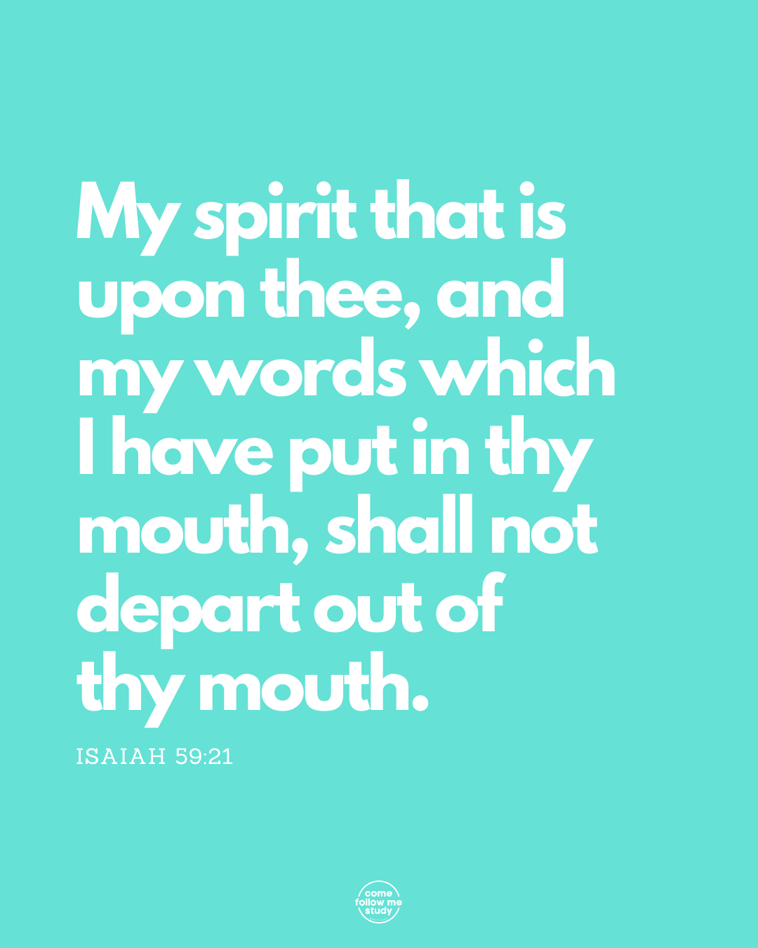 Righteous Words Come Follow Me Study With Cali Black